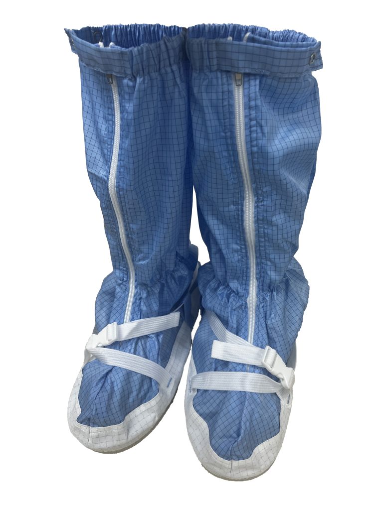 Cleanroom Overboots Hypalon Sole MR Sky Blue - Cleanstat Pte Ltd