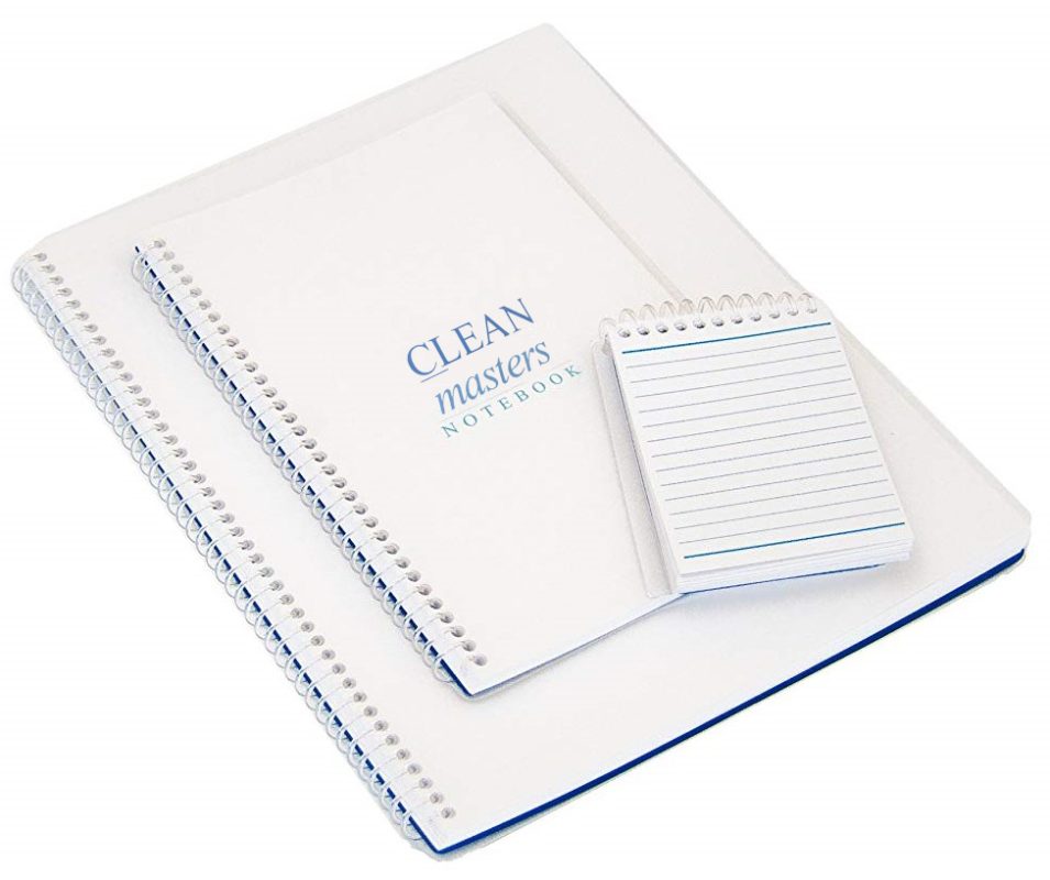Cleanroom Spiral Notebook - Cleanstat Pte Ltd