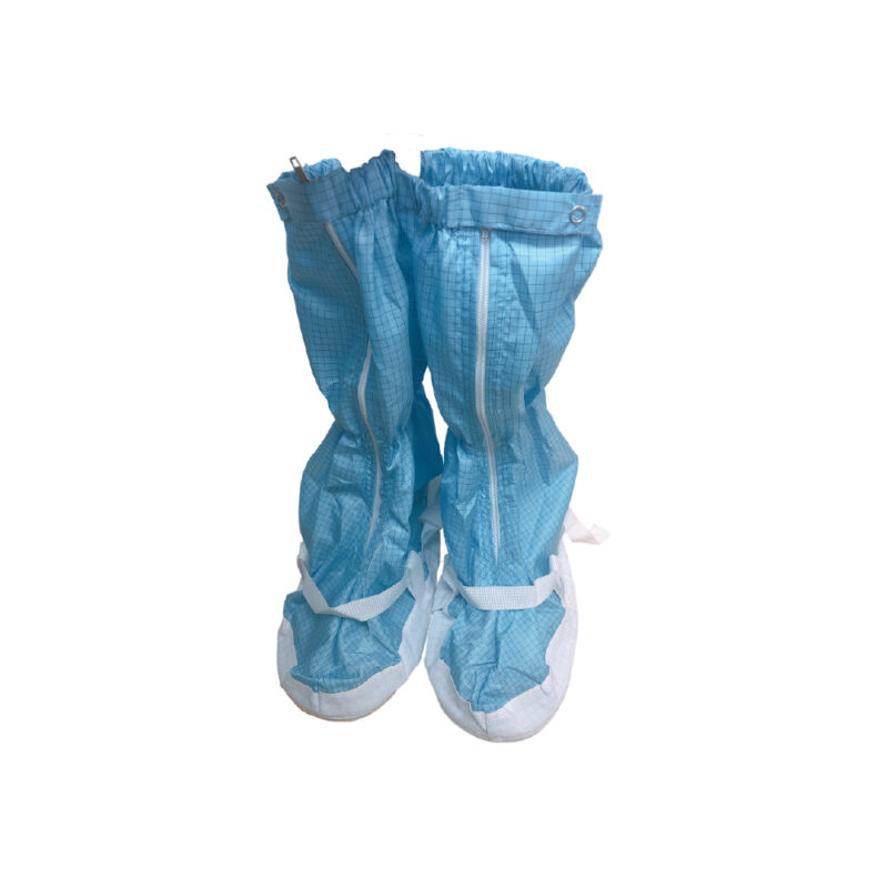 Cleanroom Overboots Hypalon Sole MR Sky Blue - Cleanstat Pte Ltd